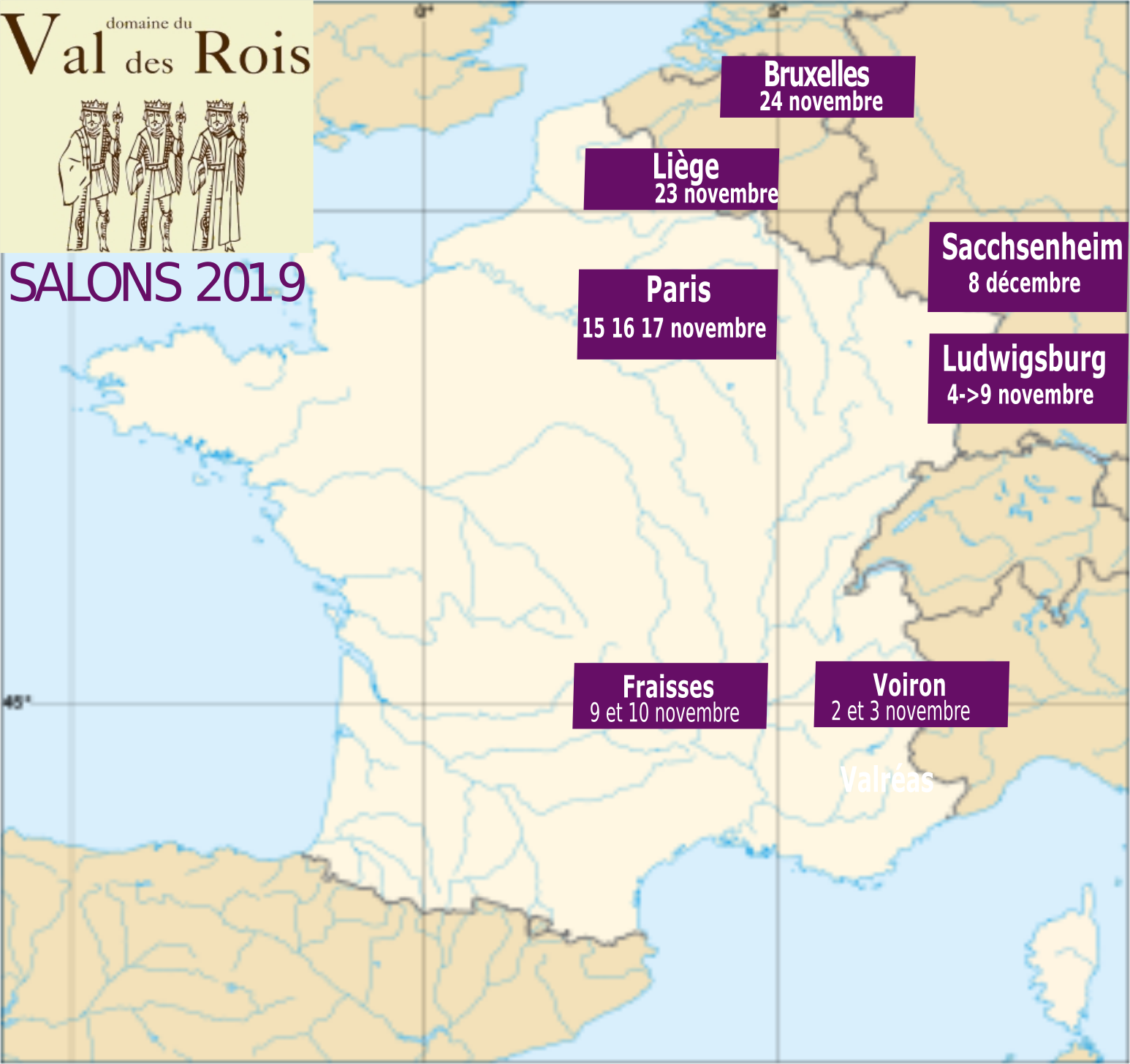 val des rois page d'accueil